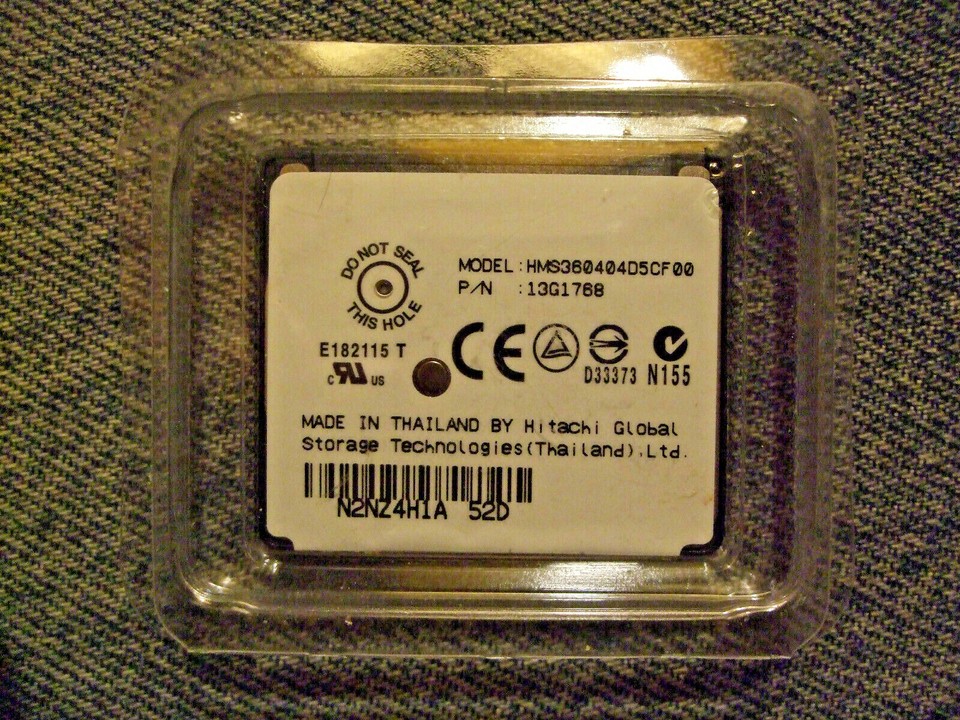 TESTED WORKING iPod Mini 4GB Microdrive Hard Drive Hitachi 2nd Gen | eBay