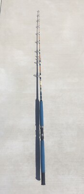 **RARE** Yo’s Custom Wrapped Sabre 865 Conventional Saltwater Fishing ...