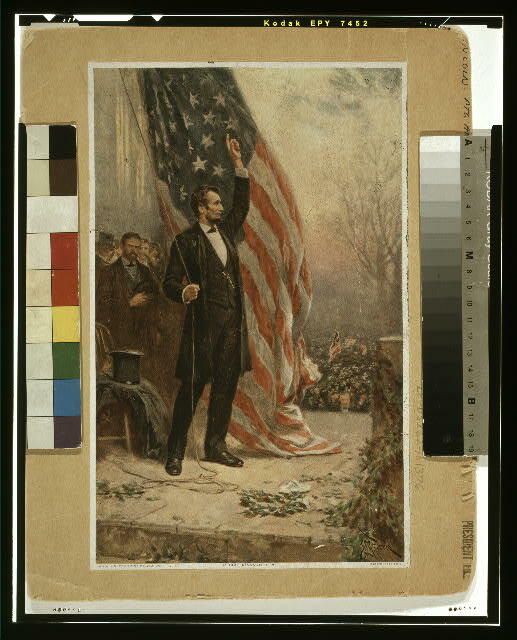 American Flag During Lincolns Presidency Southampton Arts Center
