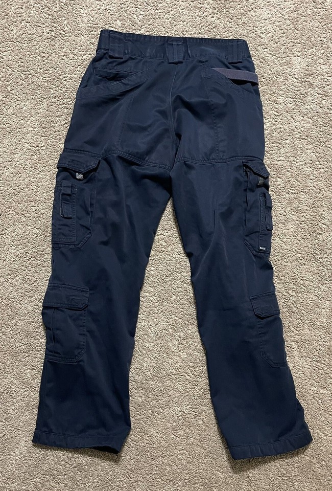 511 Tactical Pants Mens 32x28 Cargo Pants Dark Blue Style Navy | eBay