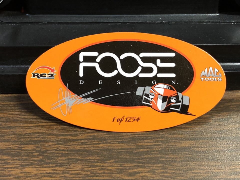 Foose Design Mac Tools Chip Foose 1:18 Scale 1967 Mustang 1 Of 1254 | eBay