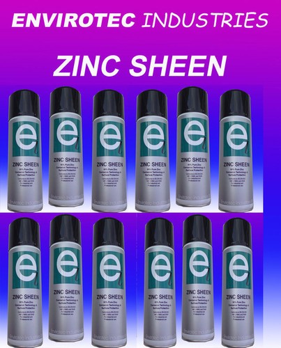 12 Zinc Sheen Cold Galvanising spray Galvafroid NOT Metatec Metaflux ...