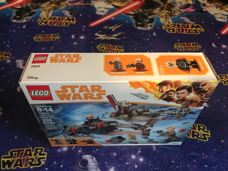 Lego 75215 Cloud-Rider Swoop Bikes STAR WARS New in Sealed Box Solo ...