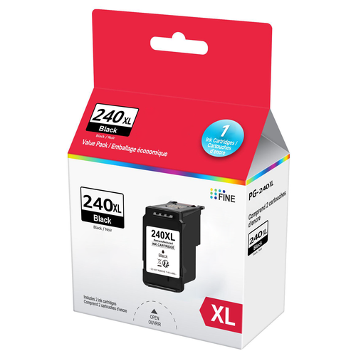 XL Black Ink Cartridges for Canon PG-240XL PIXMA MX392 MG3620 MG3520 ...