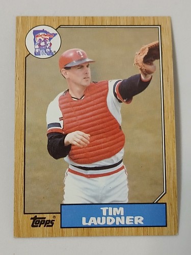 Tim Laudner Minnesota Twins 1987 Topps Card #478 | eBay