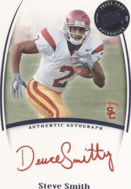 2007 Press Pass Legends - Saturday Signatures Steve Smith Red Ink (AU ...
