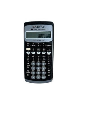 Texas Instruments BA II PLUS Financial Calculator | eBay