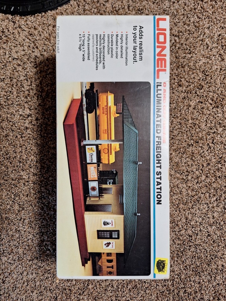 Lionel 6-2129 Illuminated freight station-Take a Look! | eBay