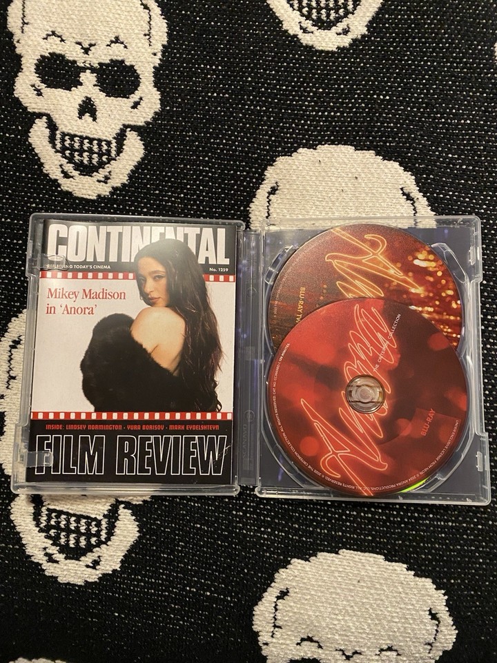 Anora Criterion Collection Blu-ray Romantic Comedy Dark Movie Sean ...