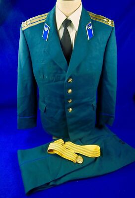 Vintage Soviet Russian USSR 1970s KGB Colonel Parade Uniform Tunic ...