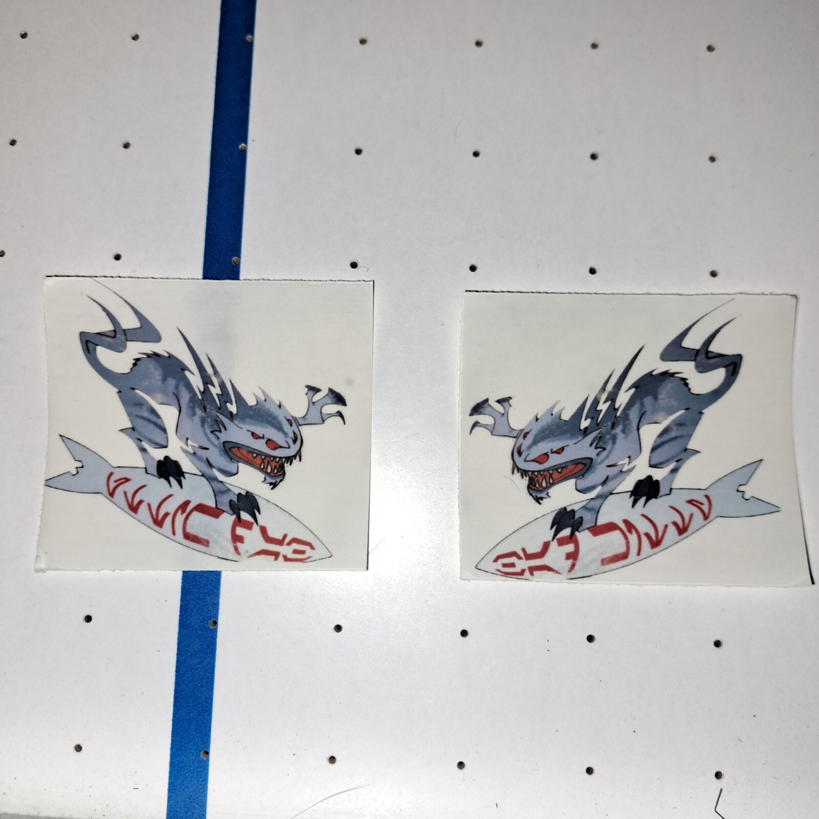 Star Wars Clone Wars Nexu Bomber Gunship Decal set of 2 Clear Back Peel ...