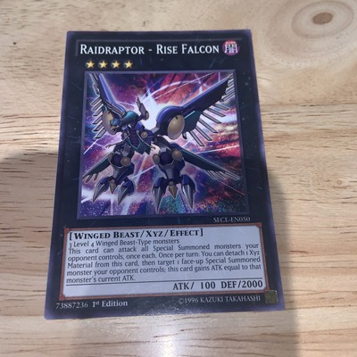 Raidraptor - Rise Falcon SP15-EN037 Shatterfoil Rare 1st NEAR MINT ...
