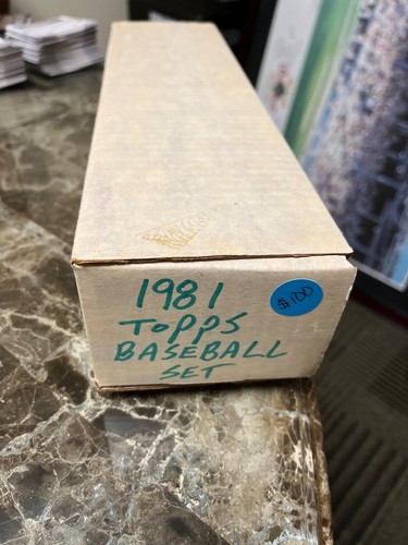 1981 Topps Baseball Complete Set (792) NM | eBay