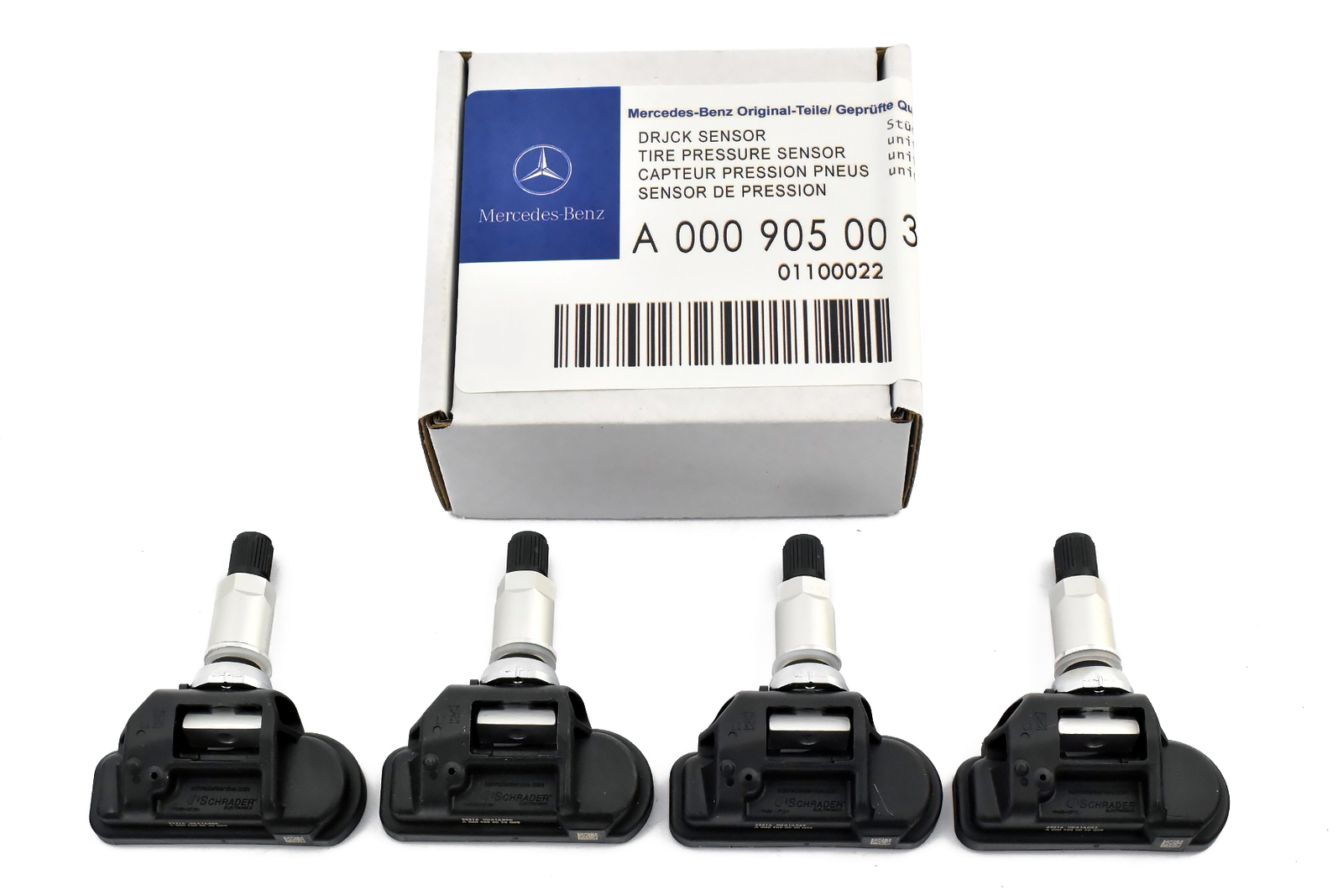 4X Tyre Pressure Monitoring System Sensor TPMS A0009050030 Mercedes SL ...