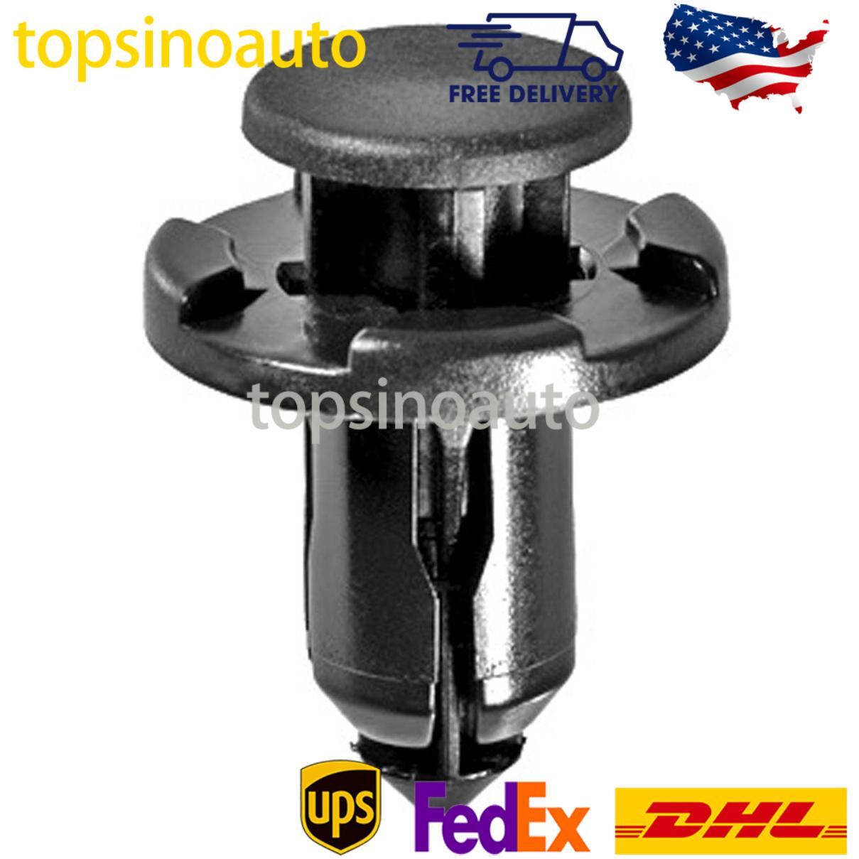 90914-0007 100PCS Bumper Fender Clip Retainer Fastener Rivet Screw For ...