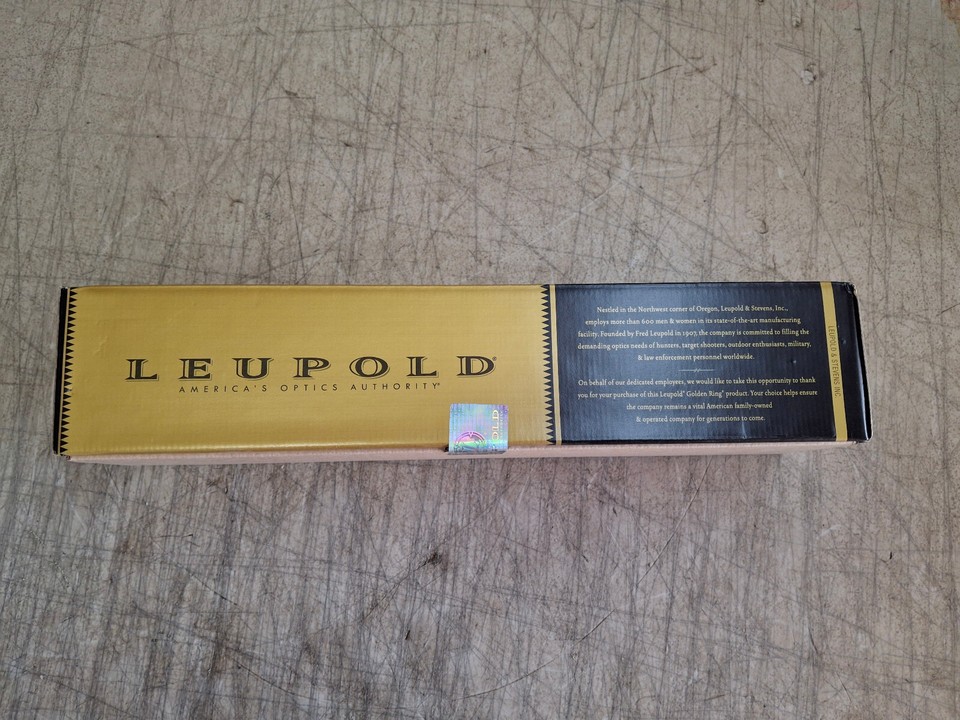 Leupold BOX ONLY 4.5-14x50 VX-3 Long Range Rifle Scope Boone & Crockett ...