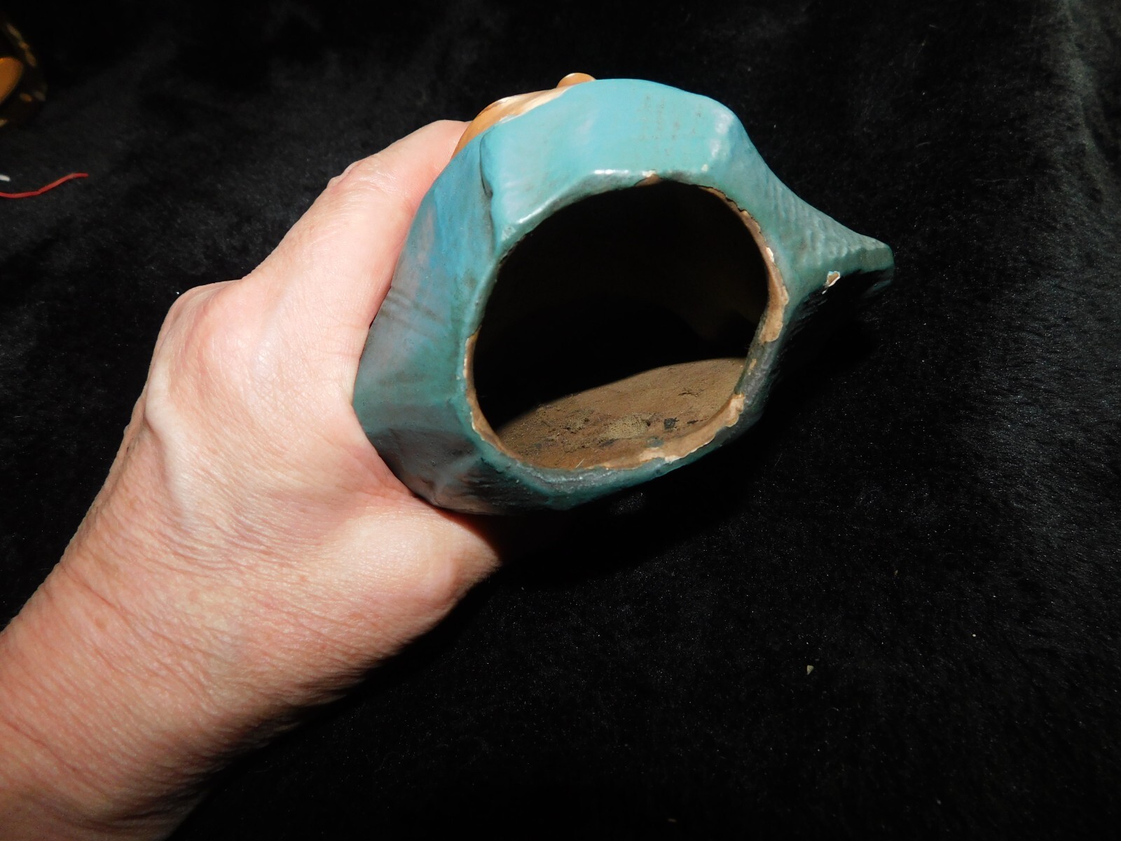 ANTIQUE BRETBY POTTERY WALL POCKET HEAD 888 HANDPAINTED LADY | eBay UK