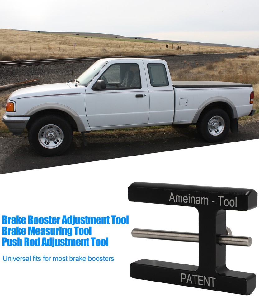 Master Cylinder Push Rod Length Gauge Brake Booster Push Rod Pin ...