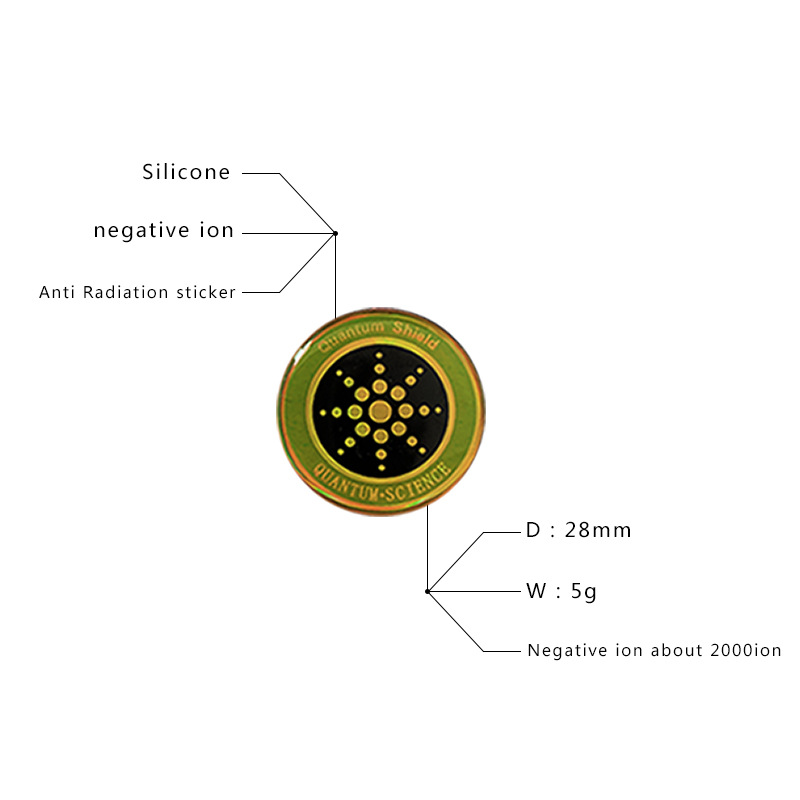 Quantum Anti Radiation Shield 5G EMF Protection - Phones Laptops - 12 ...