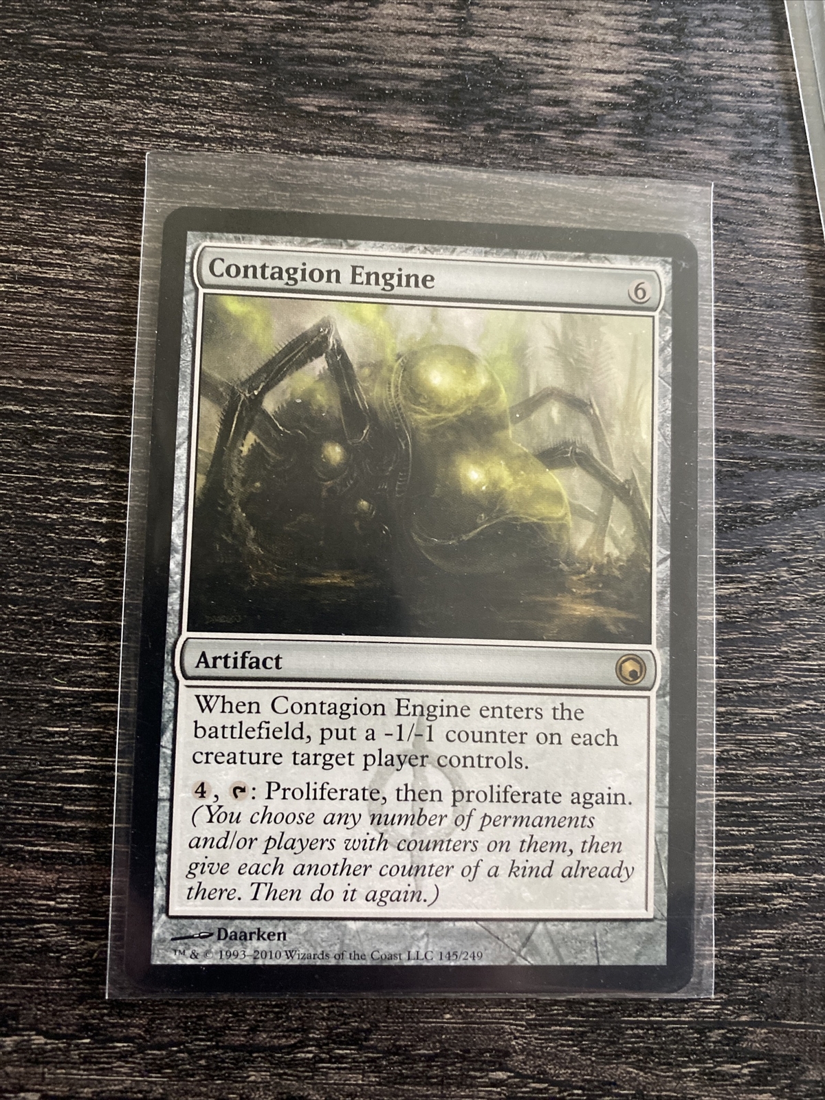 MTG Contagion Engine Scars of Mirrodin 145/249 Regular Rare Near Mint ...