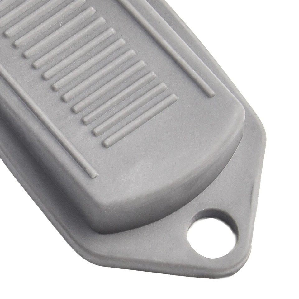 Large Black Rubber Door Stopper Wedge Heavy Duty Office Home Block ...