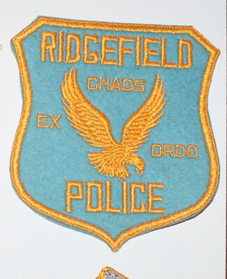 Very Old RIDGEFIELD POLICE DEPT New Jersey NJ PD Vintage FELT patch | eBay