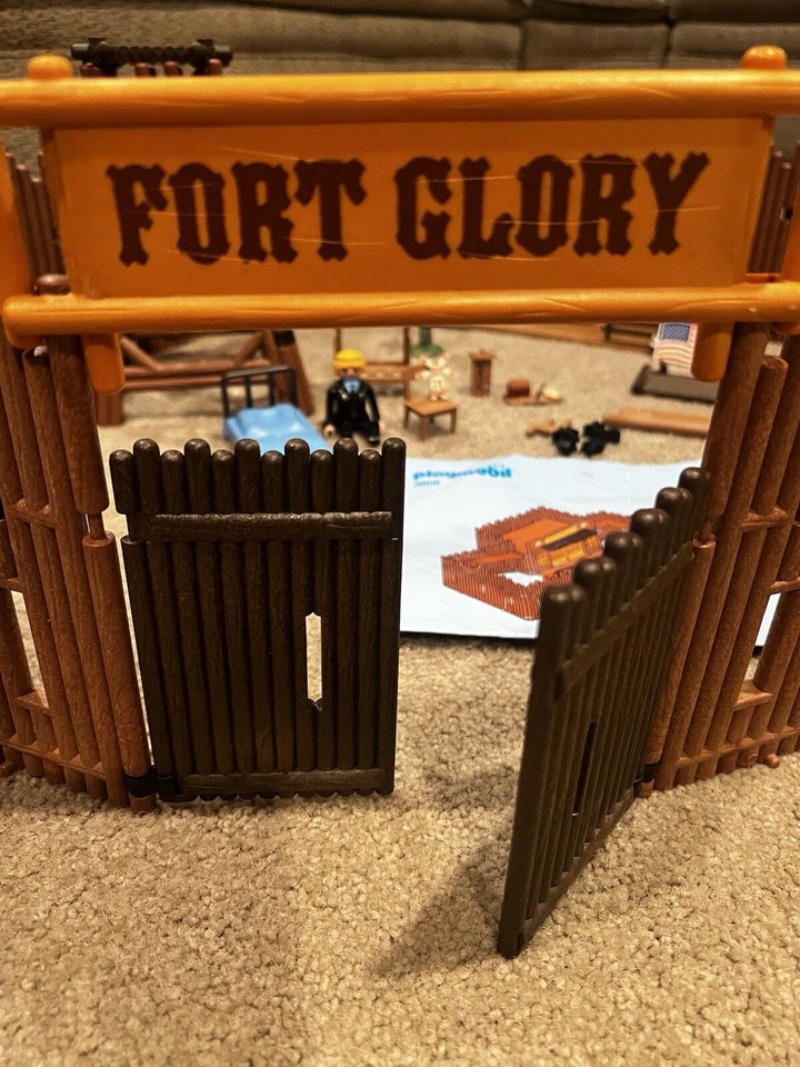 Vintage Playmobil Fort Glory Set 3806 Creative Play, Educational Gift ...