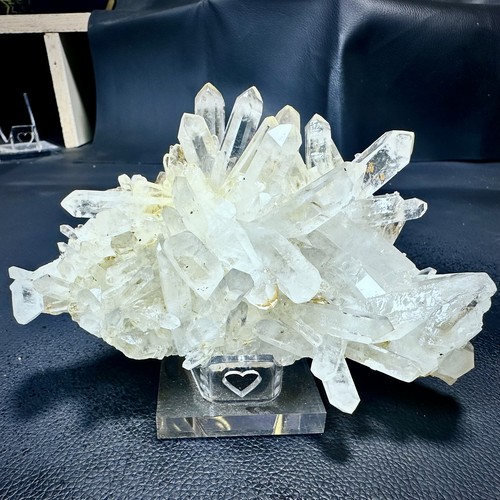 317g Natural top Himalayan crystal clusters-crown chakra Wheel ...
