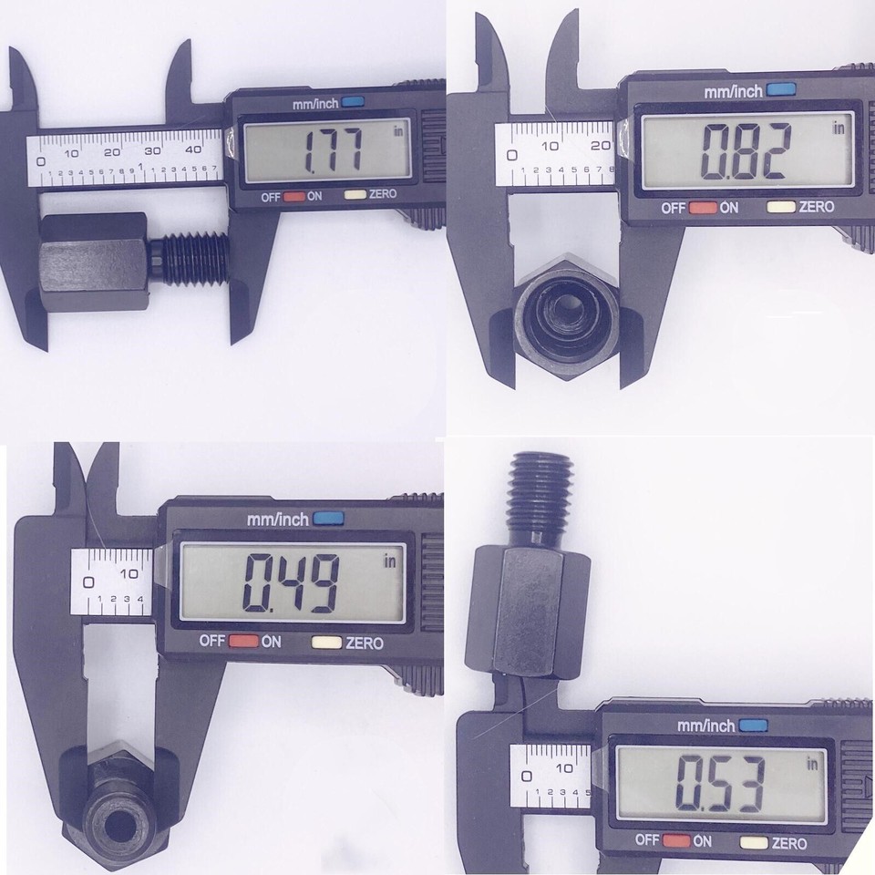 Angle Grinder Attachment Adapter 5/8 11 Female to M14 Male for Water ...