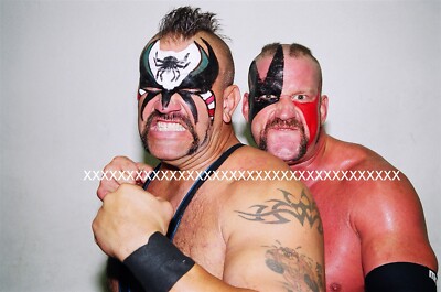 THE ROAD WARRIORS HAWK & ANIMAL 8x12 COLOR PHOTO TNA ROH ECW WWE NXT ...