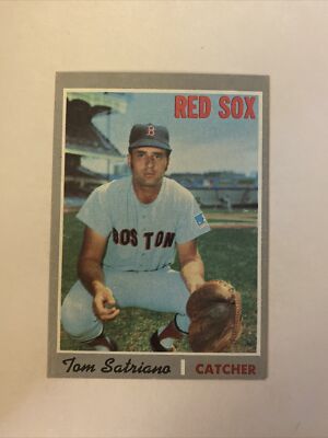 1970 Topps Baseball Tom Satriano Boston Red Sox Card #581 | eBay