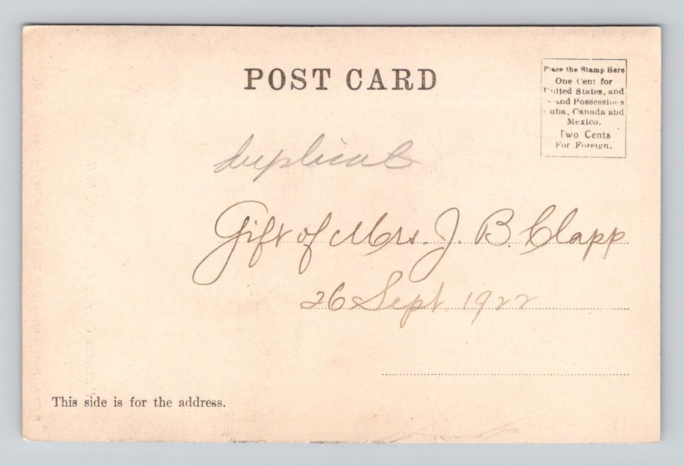 Unitarian Church Peterborough New Hampshire NH, Antique Postcard A3 | eBay