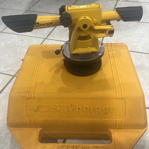 Berger Instruments Model 54-140B Transit-Level with Hard Case | eBay