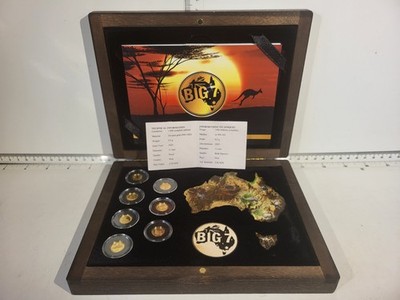 (L1167) The Big Seven Australia - Complete set of 24k Gold Coins | eBay UK