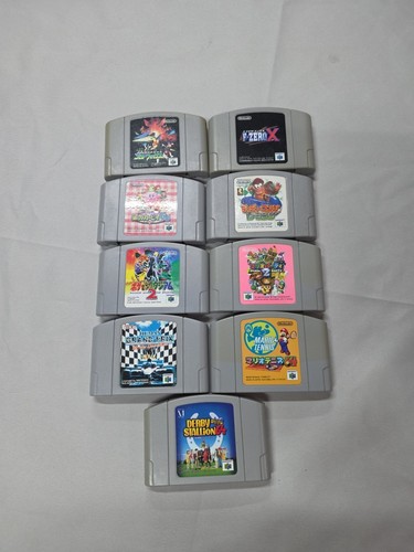 Nintendo N64 Japanese Cartridge Lot All Tested Working | eBay