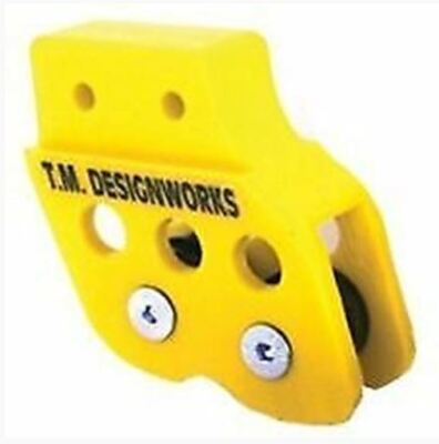 TM Designworks ATV Aftermarket Swingarm Rear Chain Guide Banshee Yellow ...