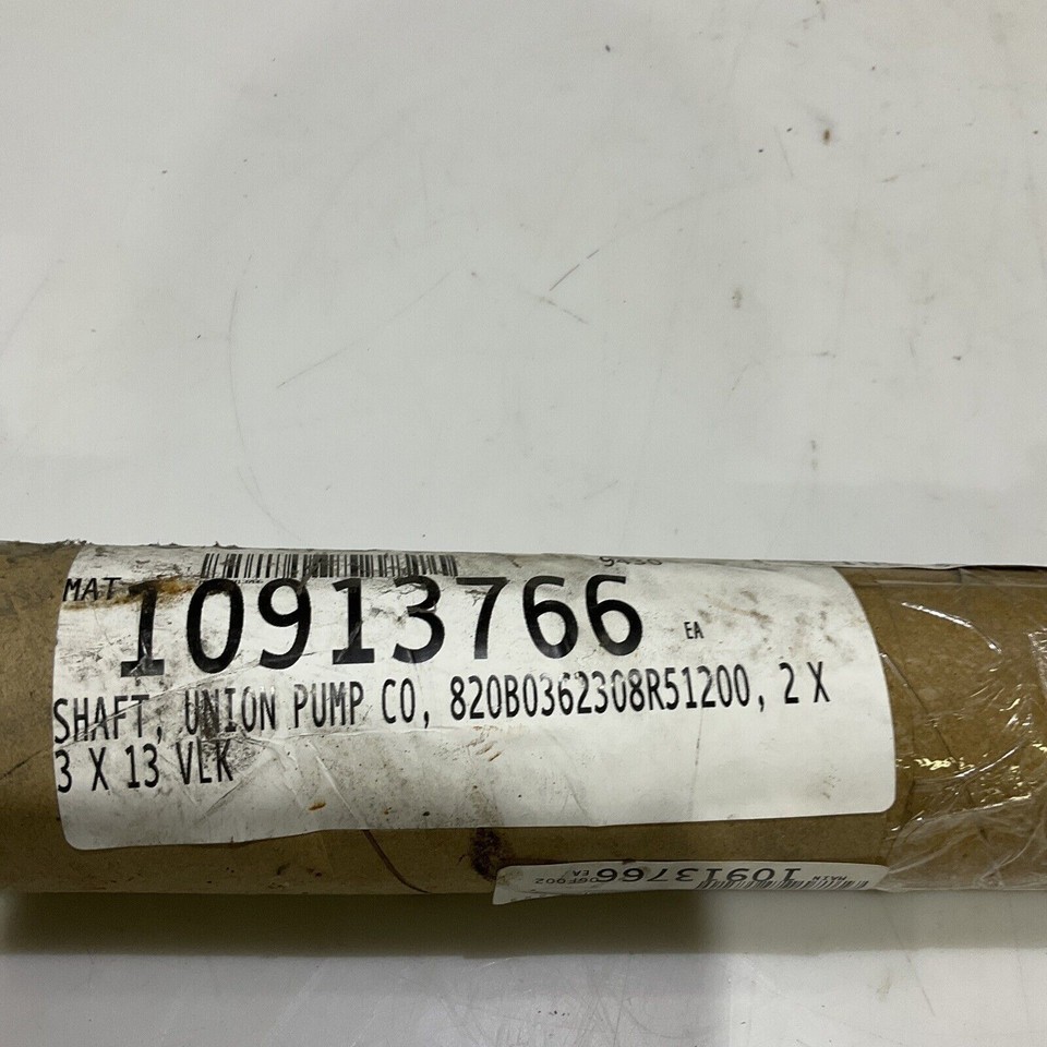 UNION PUMP 820B0362308R51200 SHAFT 2 X 3 X 13 VLK 678 | eBay