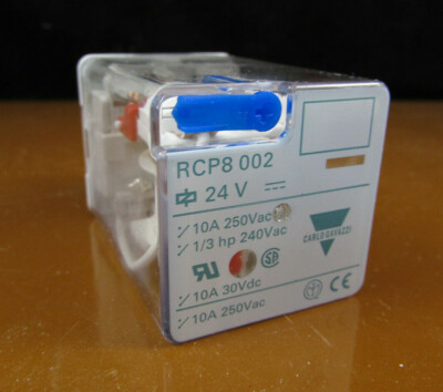 Carlo Gavazzi RCP800224V Relay RCP8002 24V | eBay