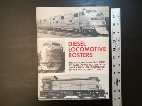 Diesel Locomotive Rosters Sy Reich SC Book Locomotives 1930s to 1960s ...