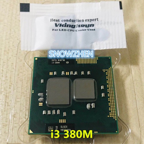 Intel Core CPU i3-380M Dual-Core 2.5GHz/3M SLBZX Socket G1 Laptop ...