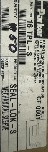 NEW Parker TPLS16 TPL-S 16 Seal-Lok Attachable Sleeve Parflange | eBay