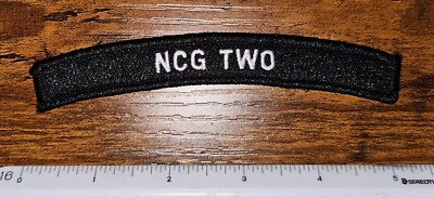 Expeditionary Combat Command NCG Two U.S. Navy Uniform UIM Rocker Tab ...