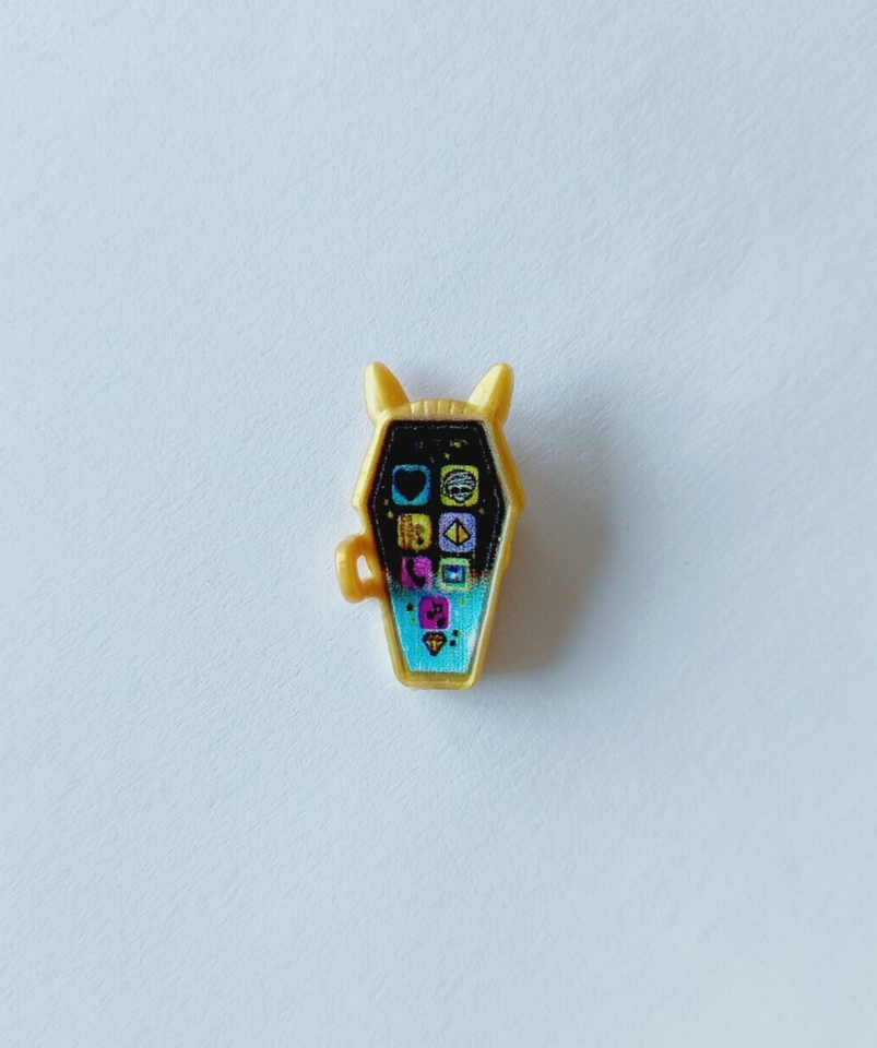 Monster High G3 Doll Cleo De Nile Gold Tone Icoffin Smart Cellphone ...