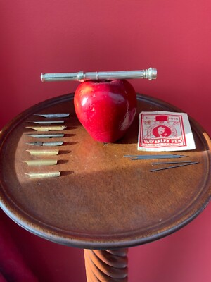 Rare John Sheldon Silver Pocket Travelling Postal letter Scales ,Pencil ...