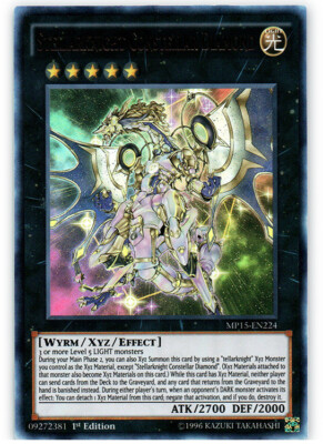 Moderately Played, English Yu Gi Oh Stellarknight Constellar Diamond ...
