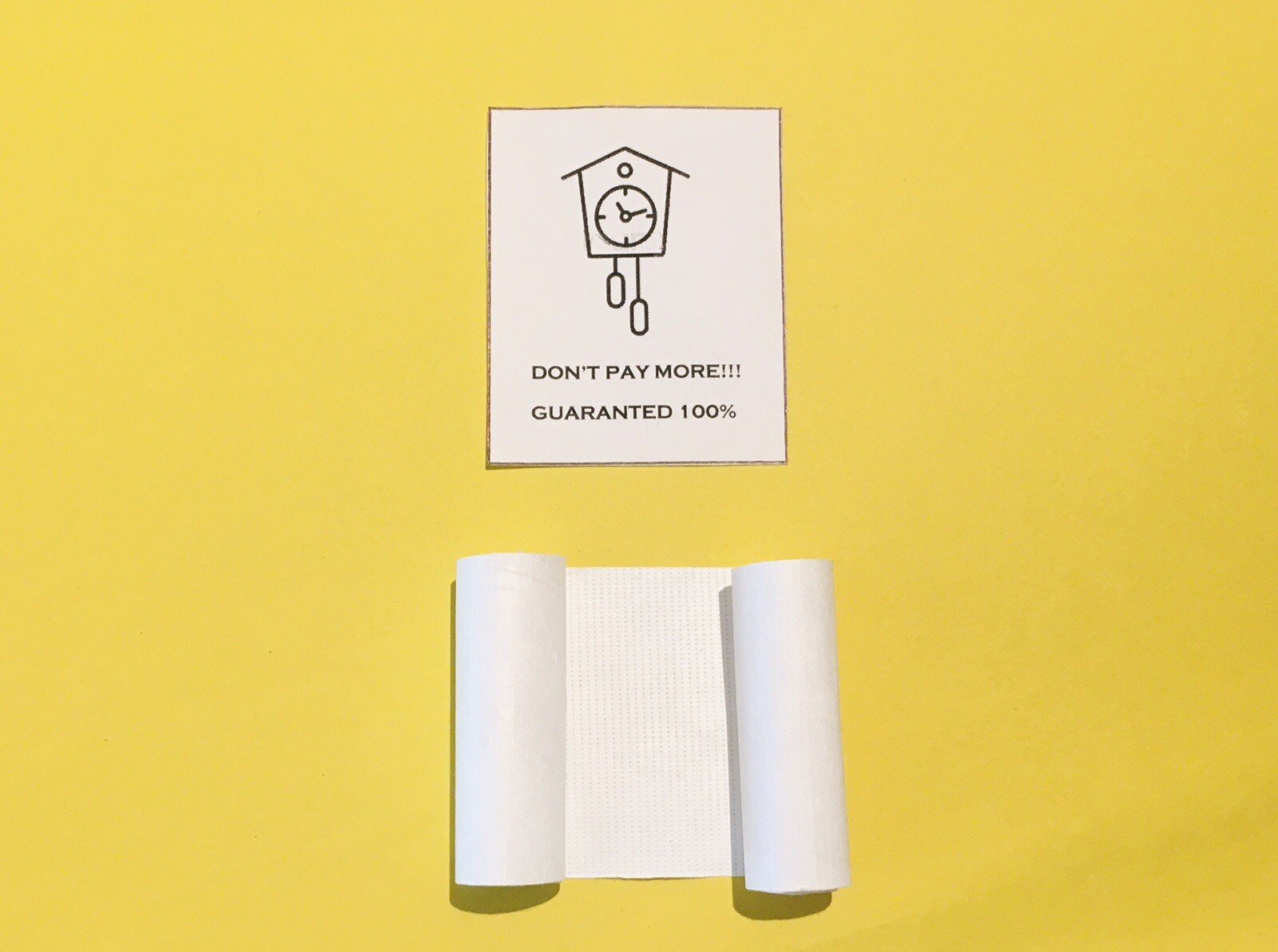 Cuckoo Clock Recov.Paper Bellow Roll 2” X 24”w/ Instruction (100% ...