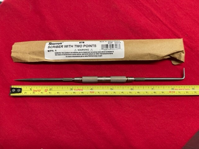 Starrett 67B Improved Scriber, 9"/225mm Point Length IN STOCK | eBay