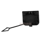 Front Bumper Tow Hook Eye Cover Single Custom Fit for VW Jetta Black ...