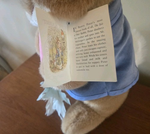 100 Years Eden Tag Easter Beatrix Potter Peter Rabbit Toy Bunny Plush ...