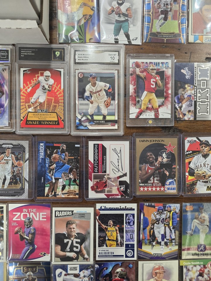 HUGE ROOKIE PATCH AUTO GRADED SLAB PSA AUTOGRAPHS 1000+ SPORTS ...